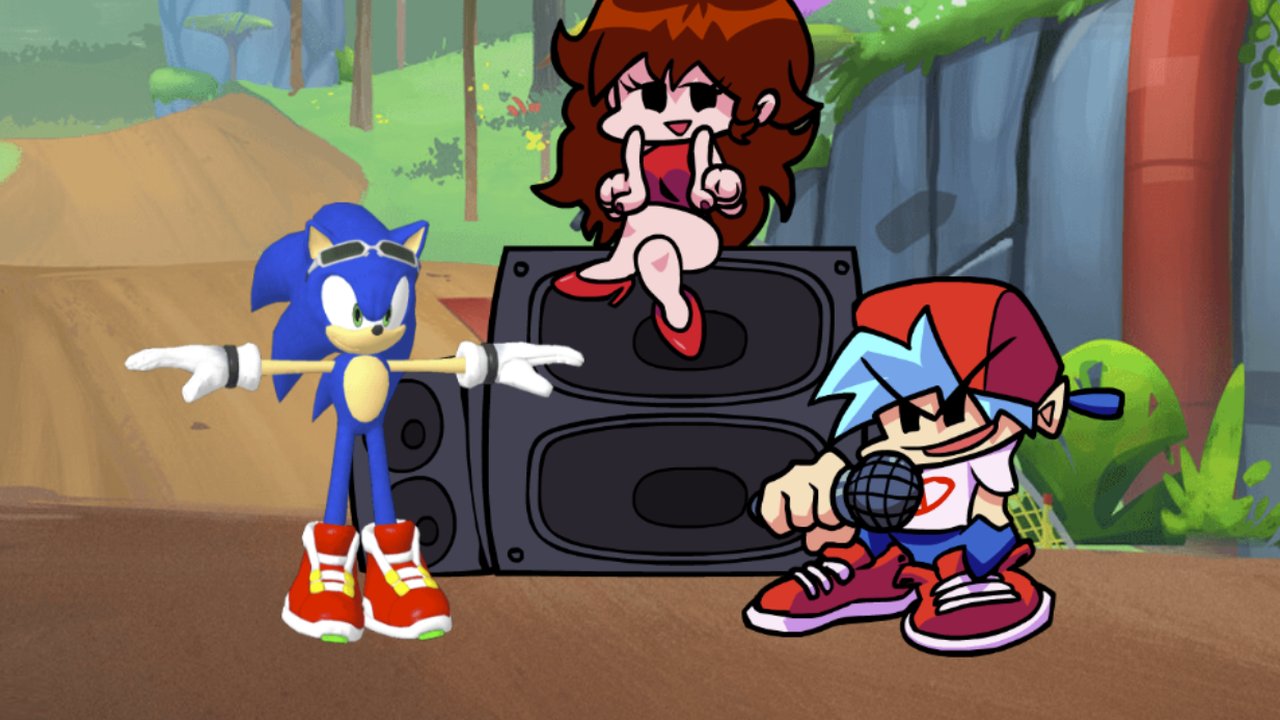Sonic game fnf